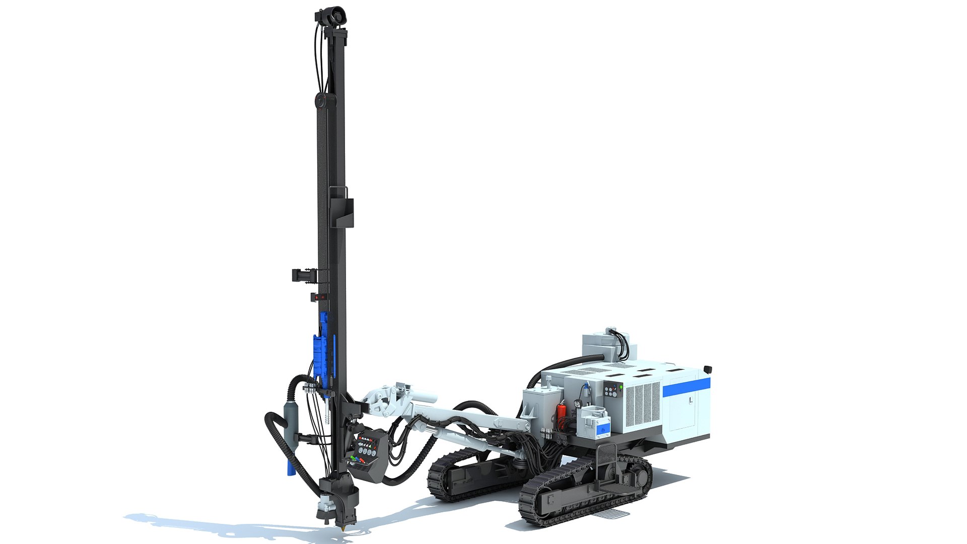 3D Rock Drilling Rig - TurboSquid 1786201