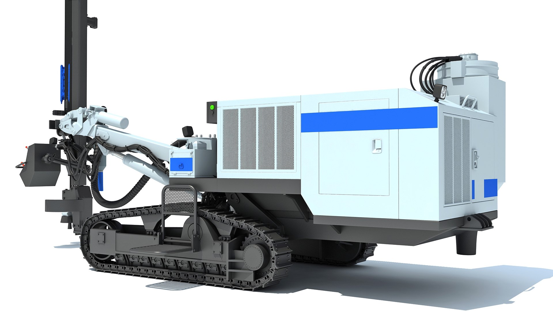3D Rock Drilling Rig - TurboSquid 1786201