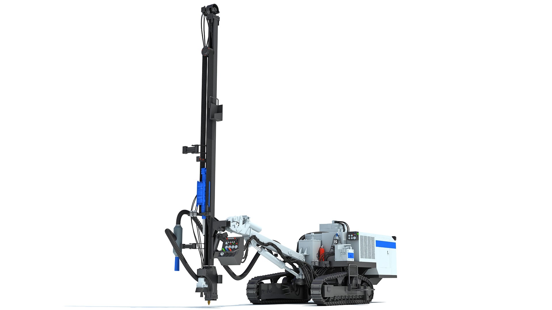 3D Rock Drilling Rig - TurboSquid 1786201
