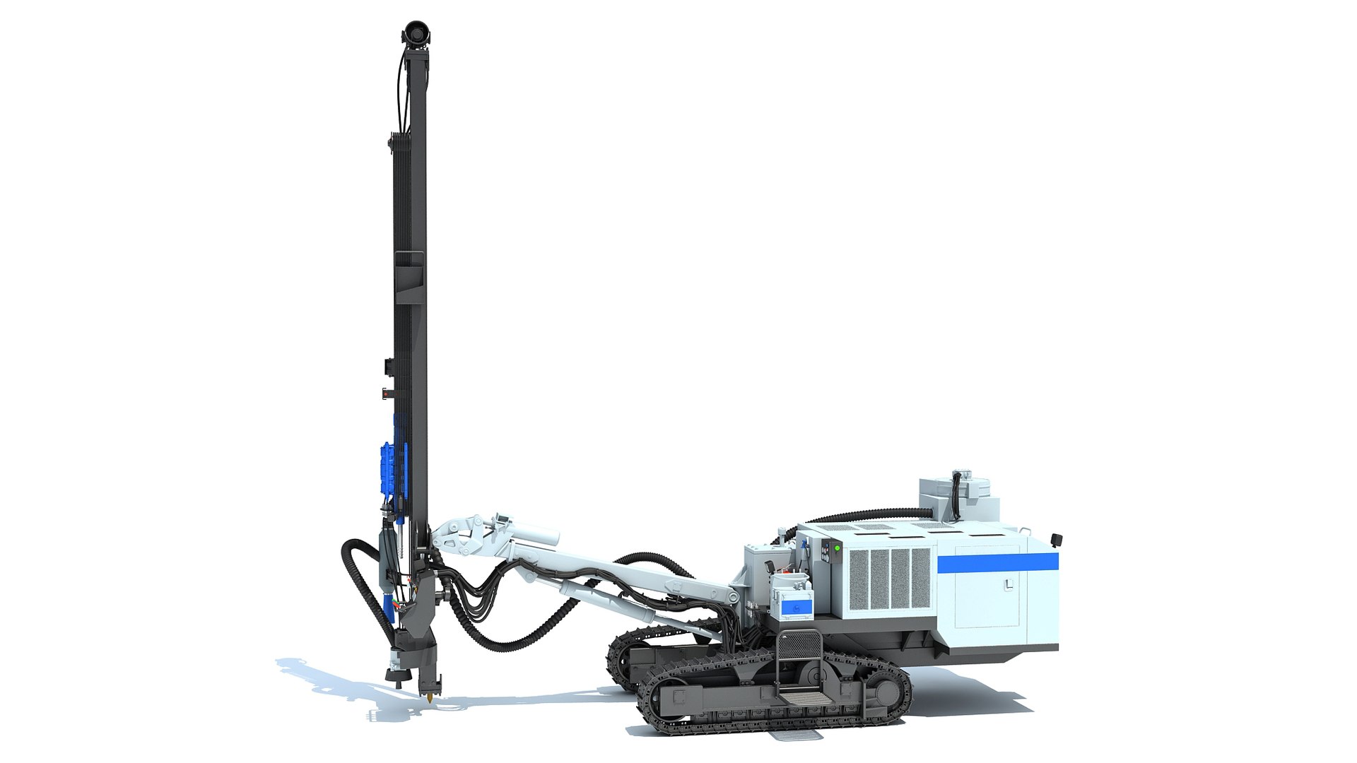 3D Rock Drilling Rig - TurboSquid 1786201