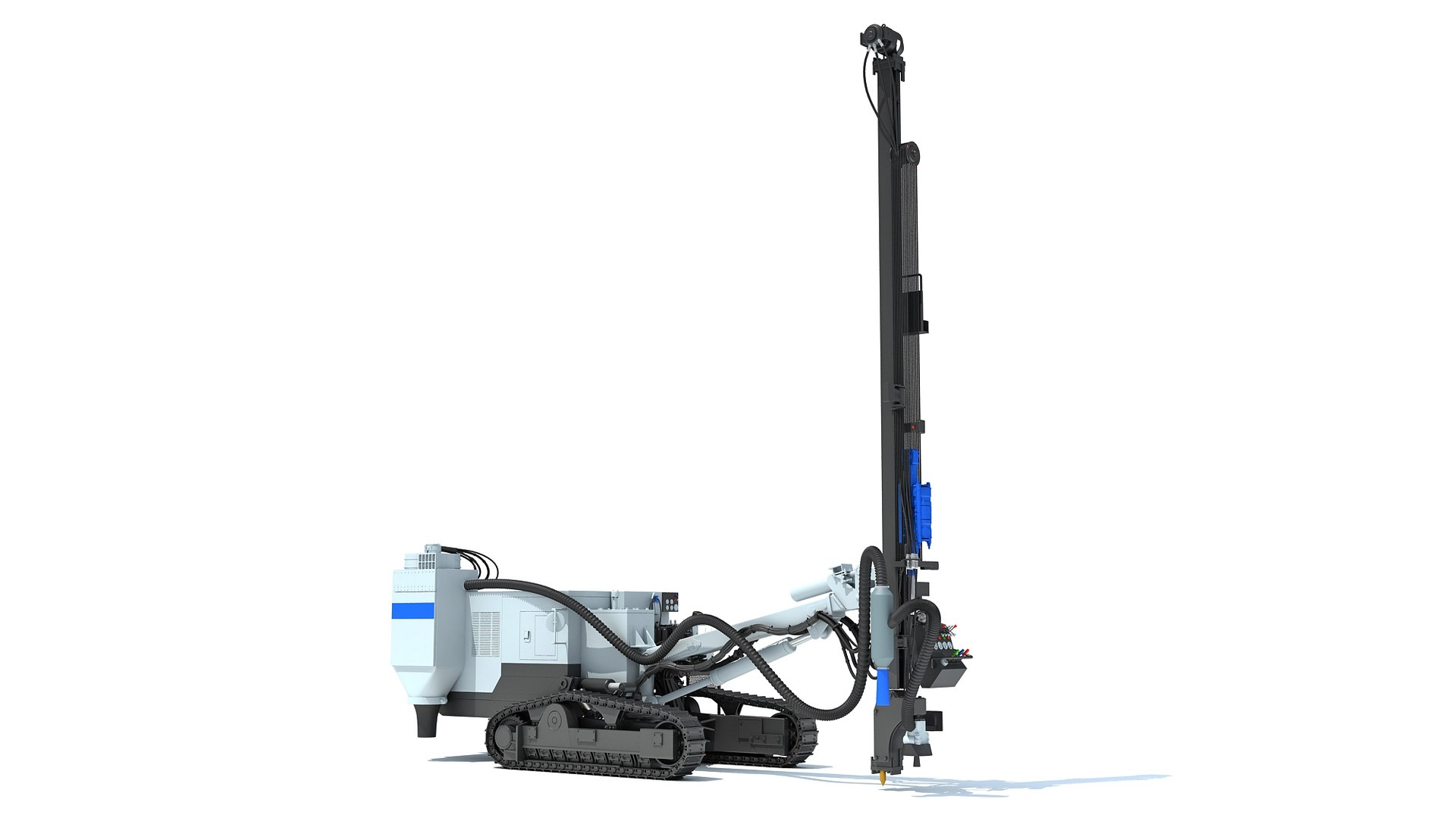3D Rock Drilling Rig - TurboSquid 1786201