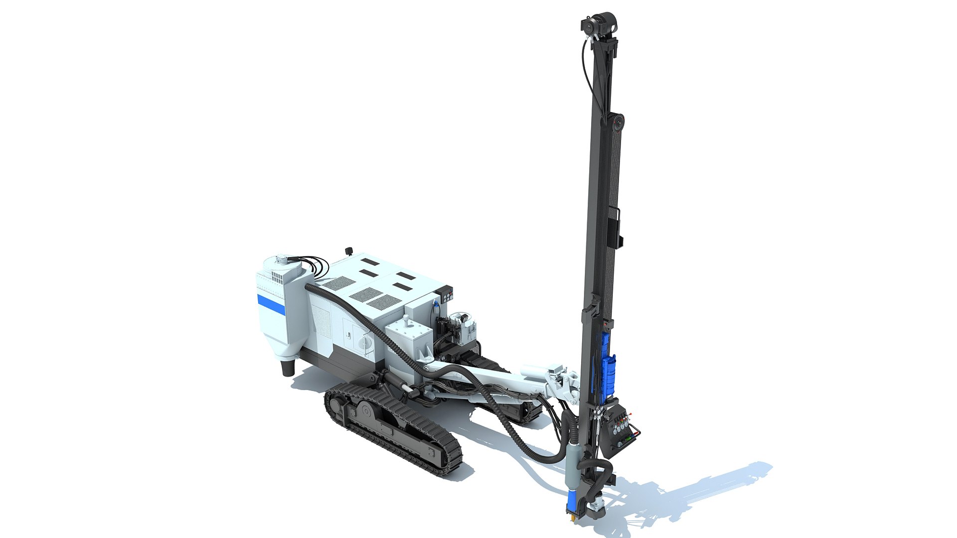 3D Rock Drilling Rig - TurboSquid 1786201