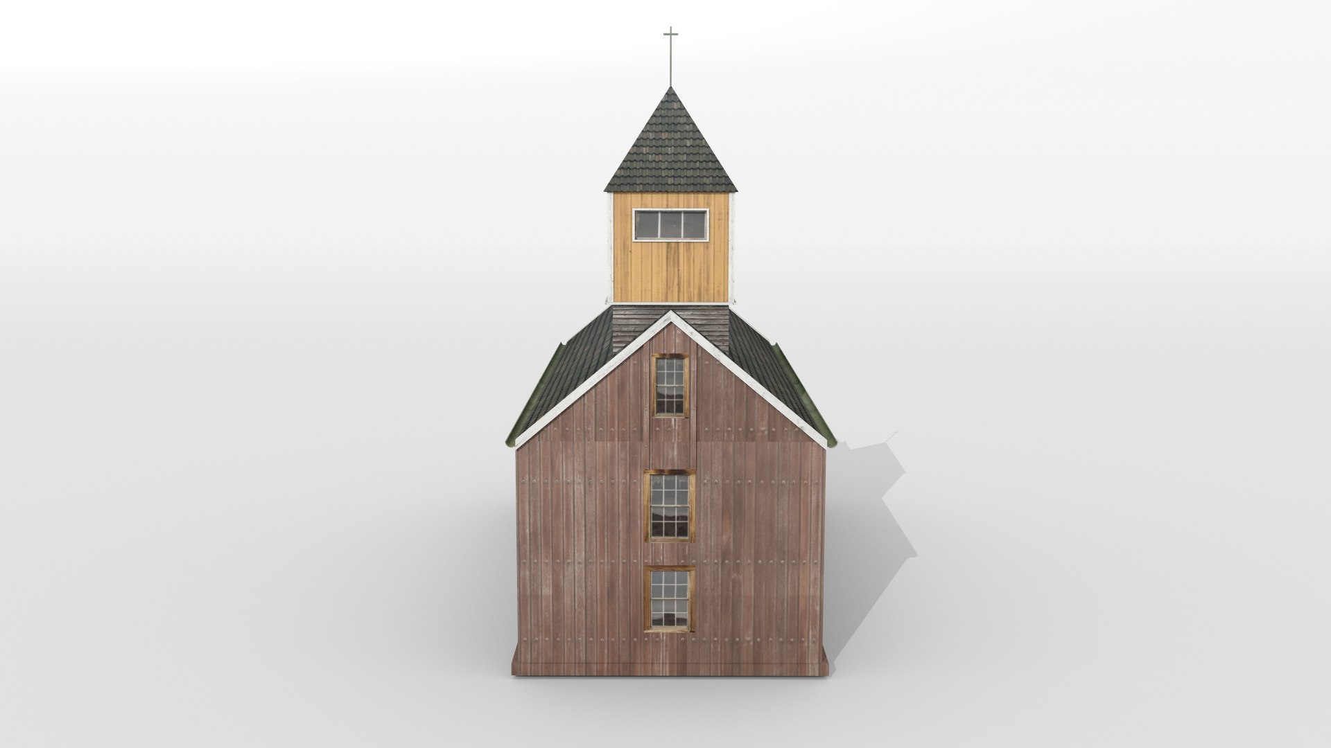 3D Model Scandinavian Chapel - TurboSquid 1273700