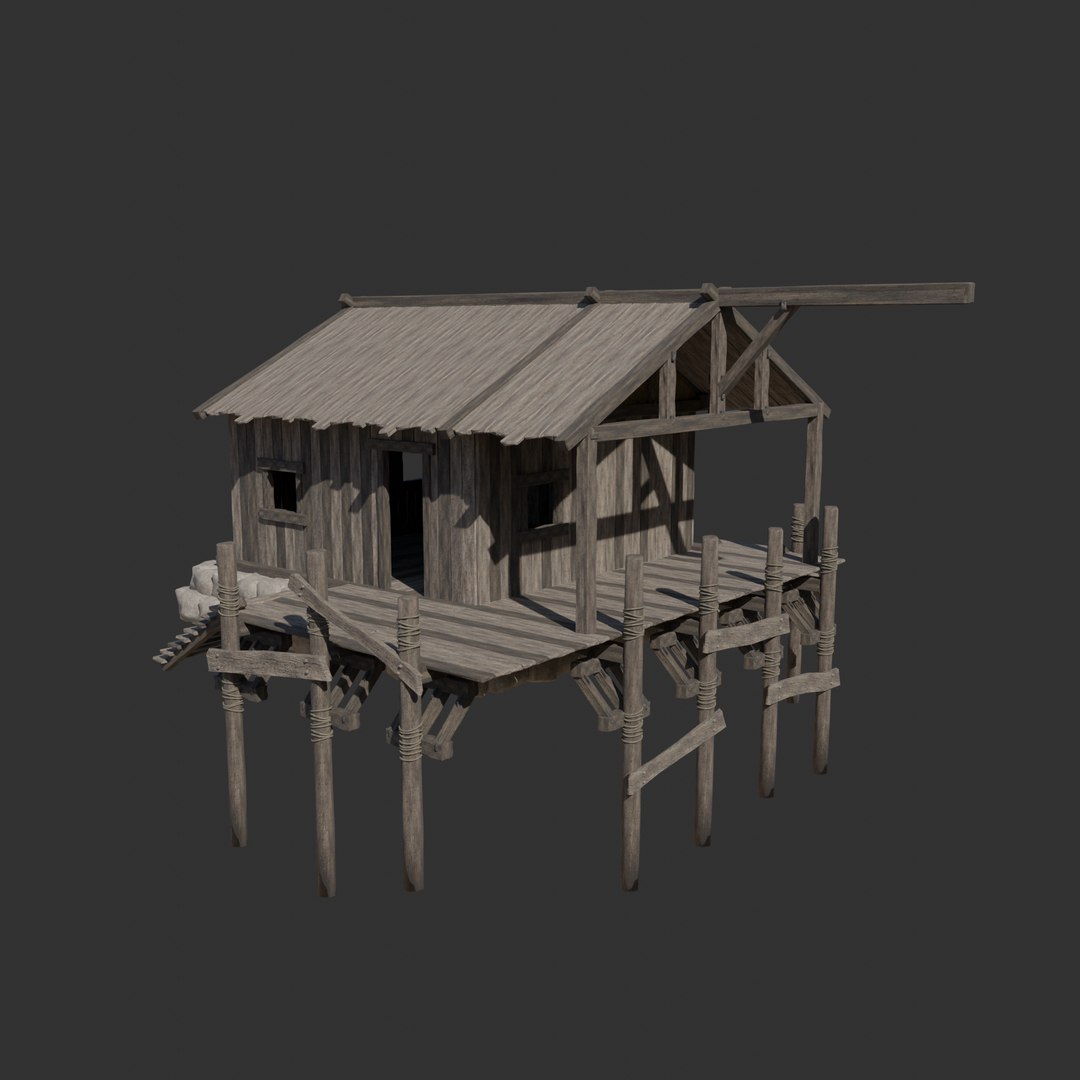 3D HARBOUR PORT MEDIEVAL HARBOR DOCKS FISHERMAN PIER COLLECTION ...