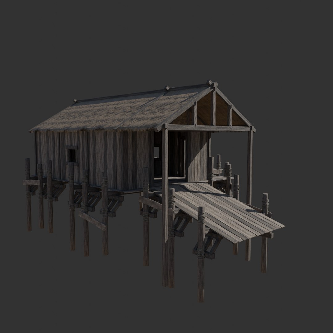 3D HARBOUR PORT MEDIEVAL HARBOR DOCKS FISHERMAN PIER COLLECTION ...