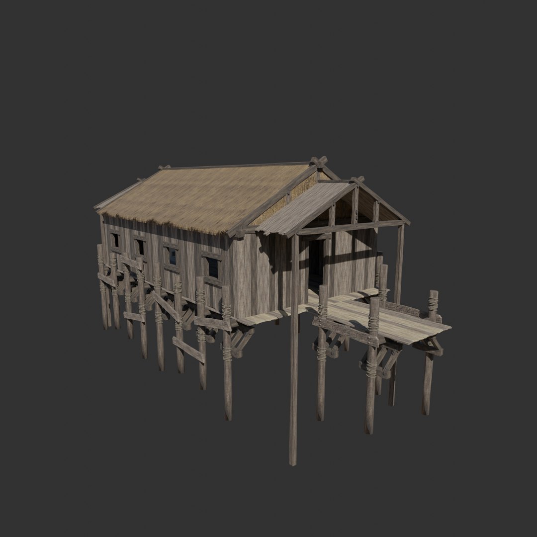 3D HARBOUR PORT MEDIEVAL HARBOR DOCKS FISHERMAN PIER COLLECTION ...