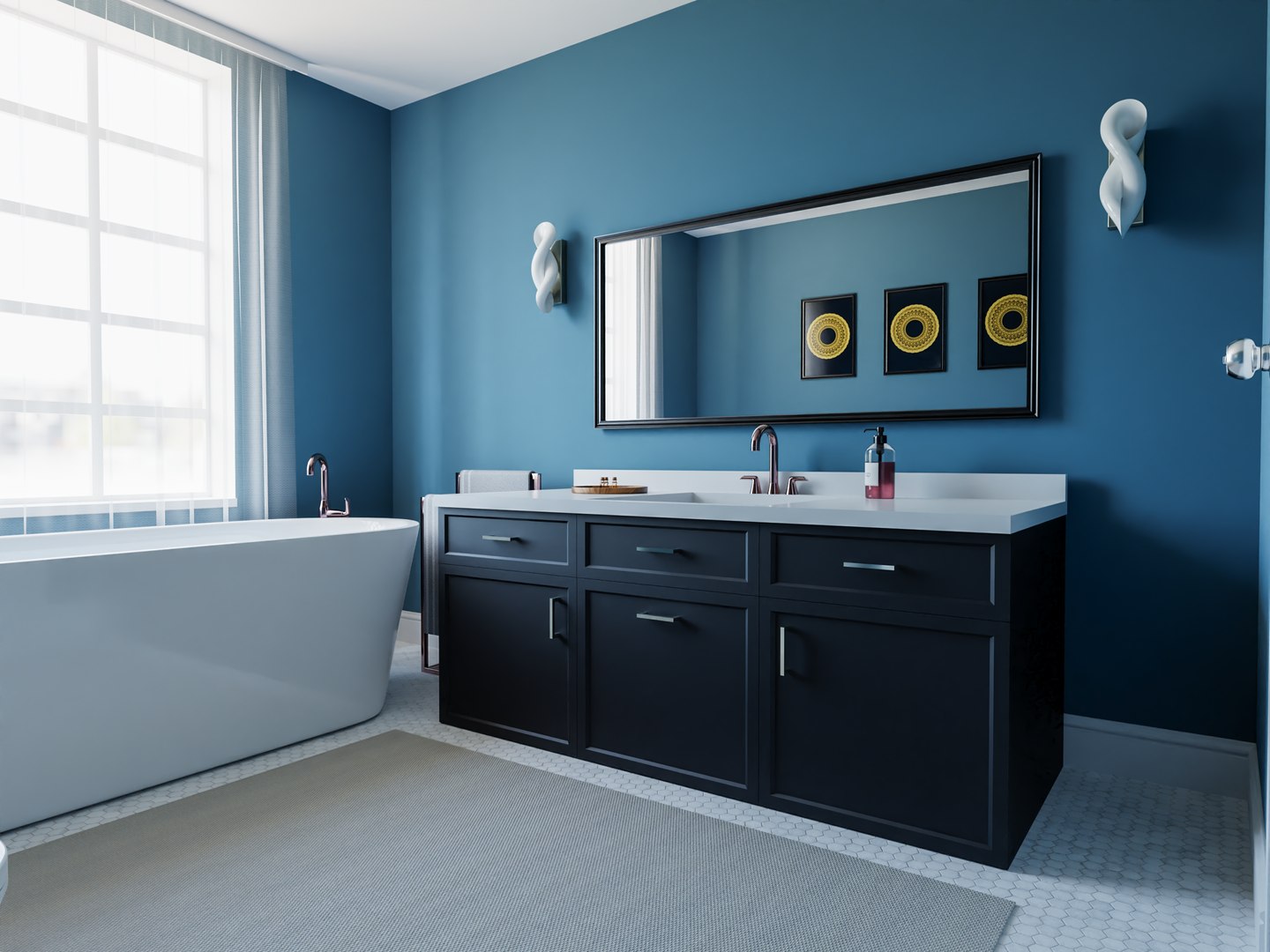 3D Realistic Bathroom Interior 3D Model Model - TurboSquid 2296051