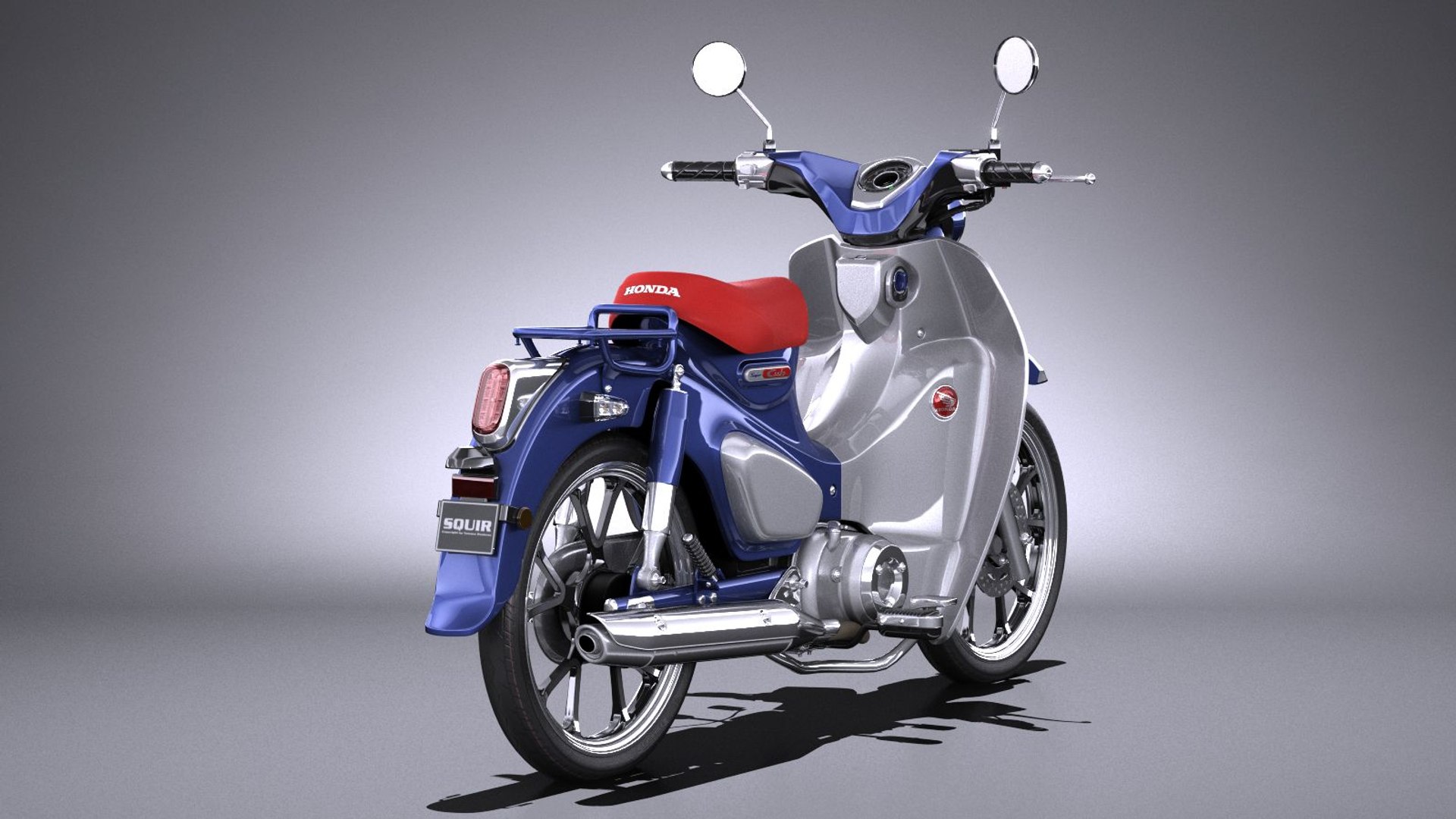 3D Honda Super Cub - TurboSquid 1411404
