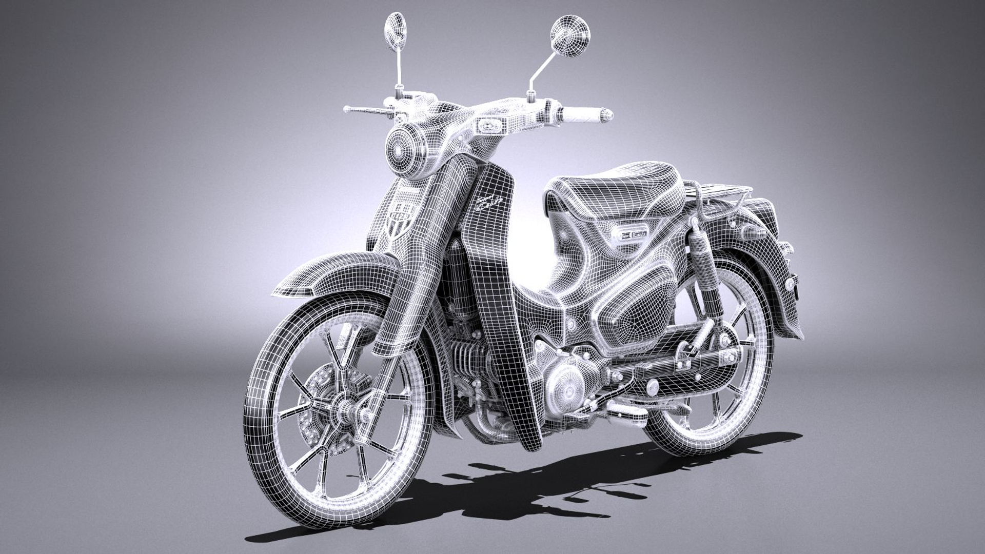 modelo 3d Honda Super Cub C125 2019 - TurboSquid 1411404