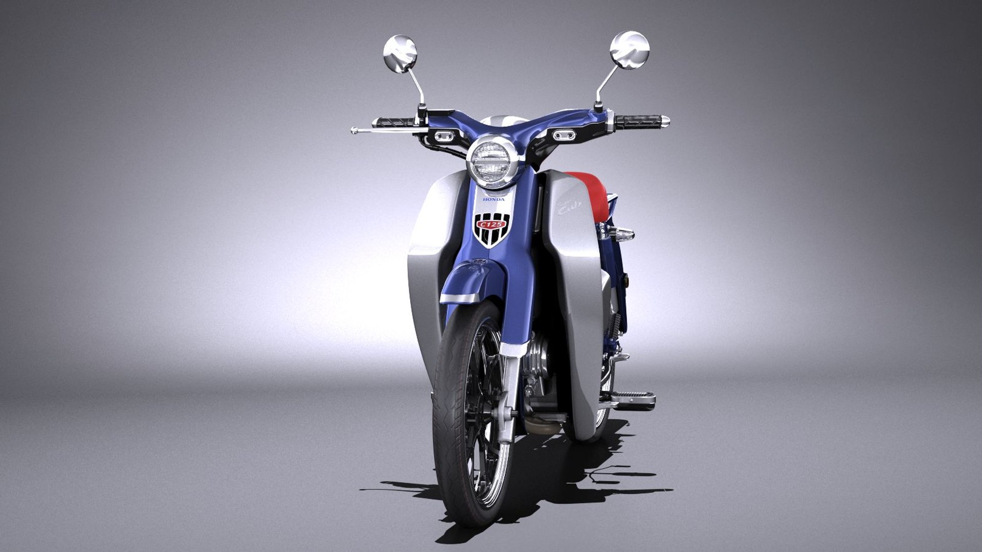3D Honda Super Cub - TurboSquid 1411404