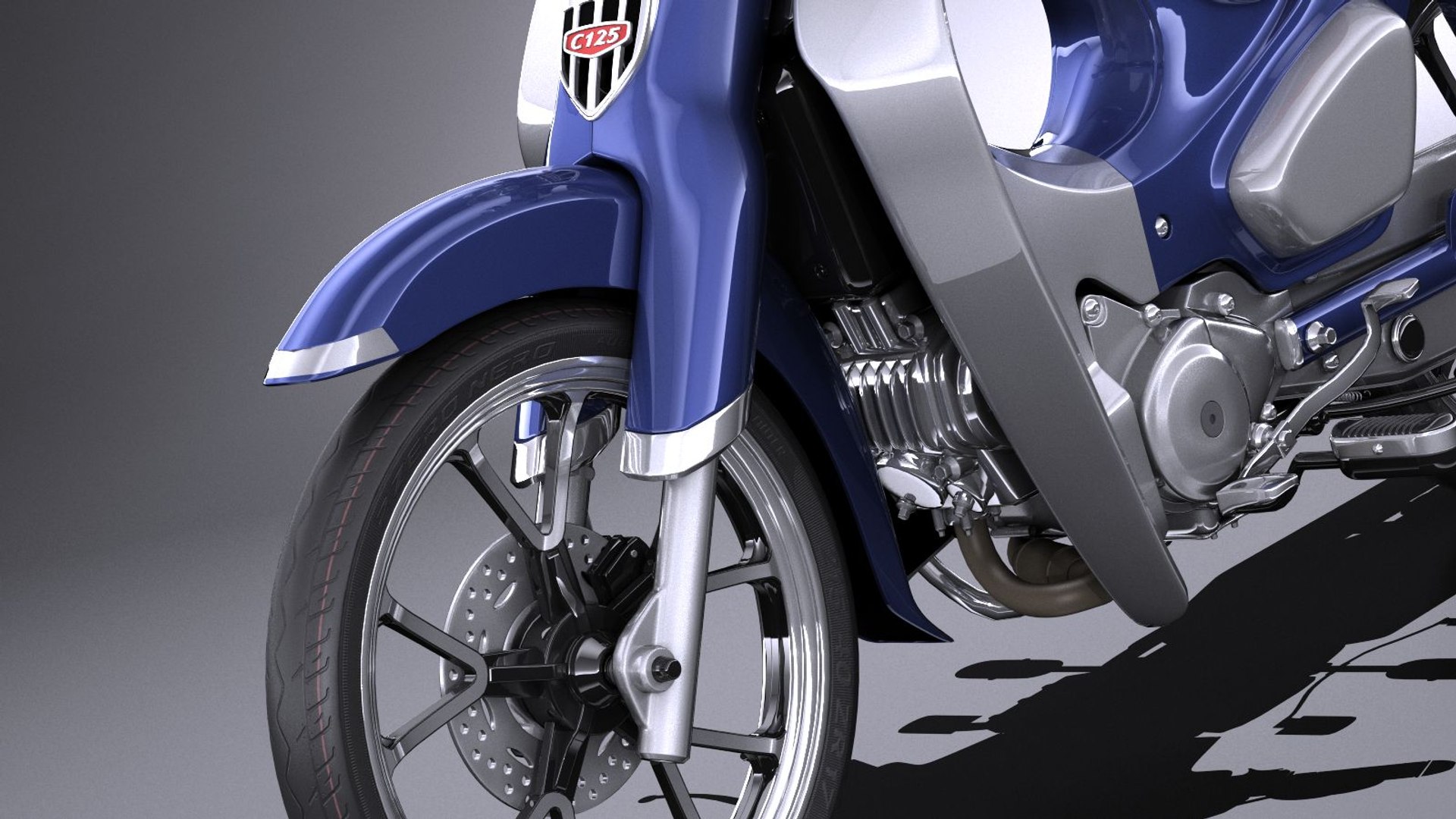 3D Honda Super Cub - TurboSquid 1411404