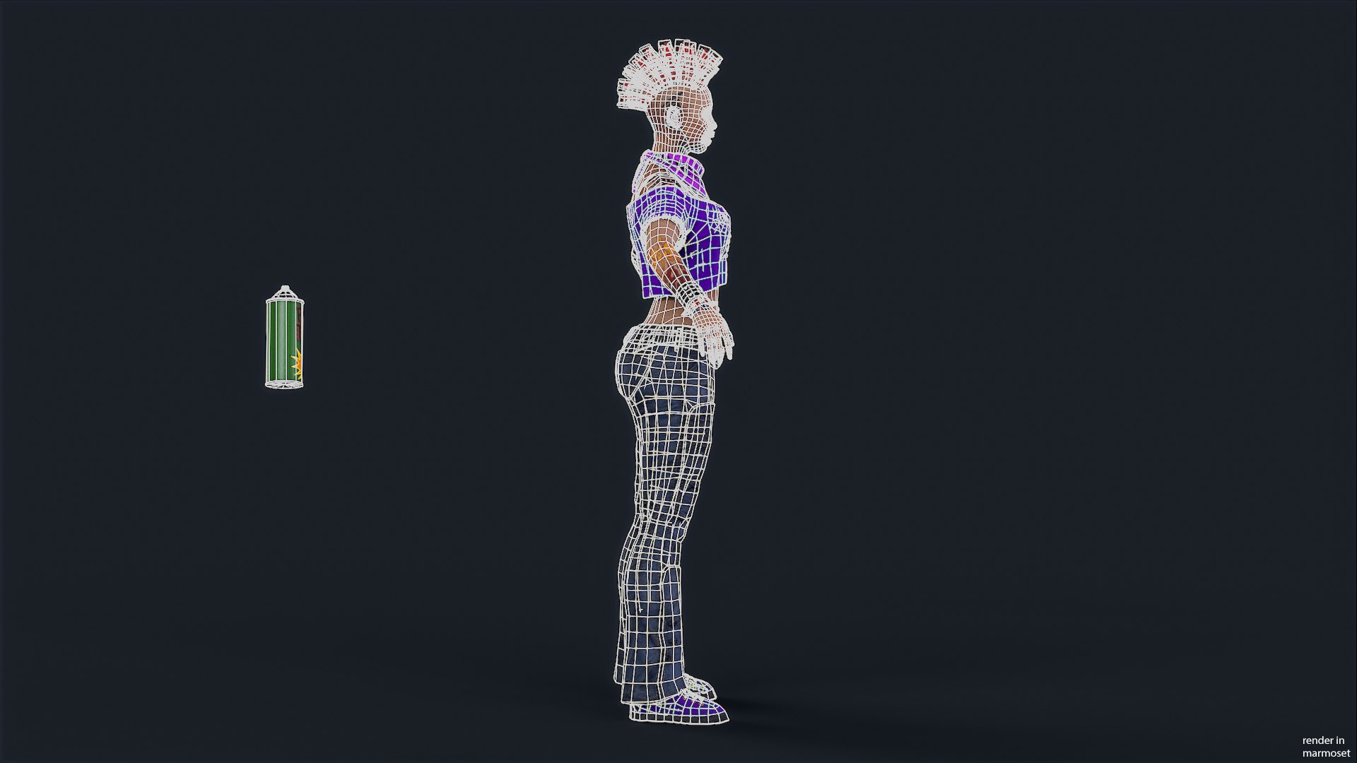 PUNK COLLECTION Model - TurboSquid 2341136