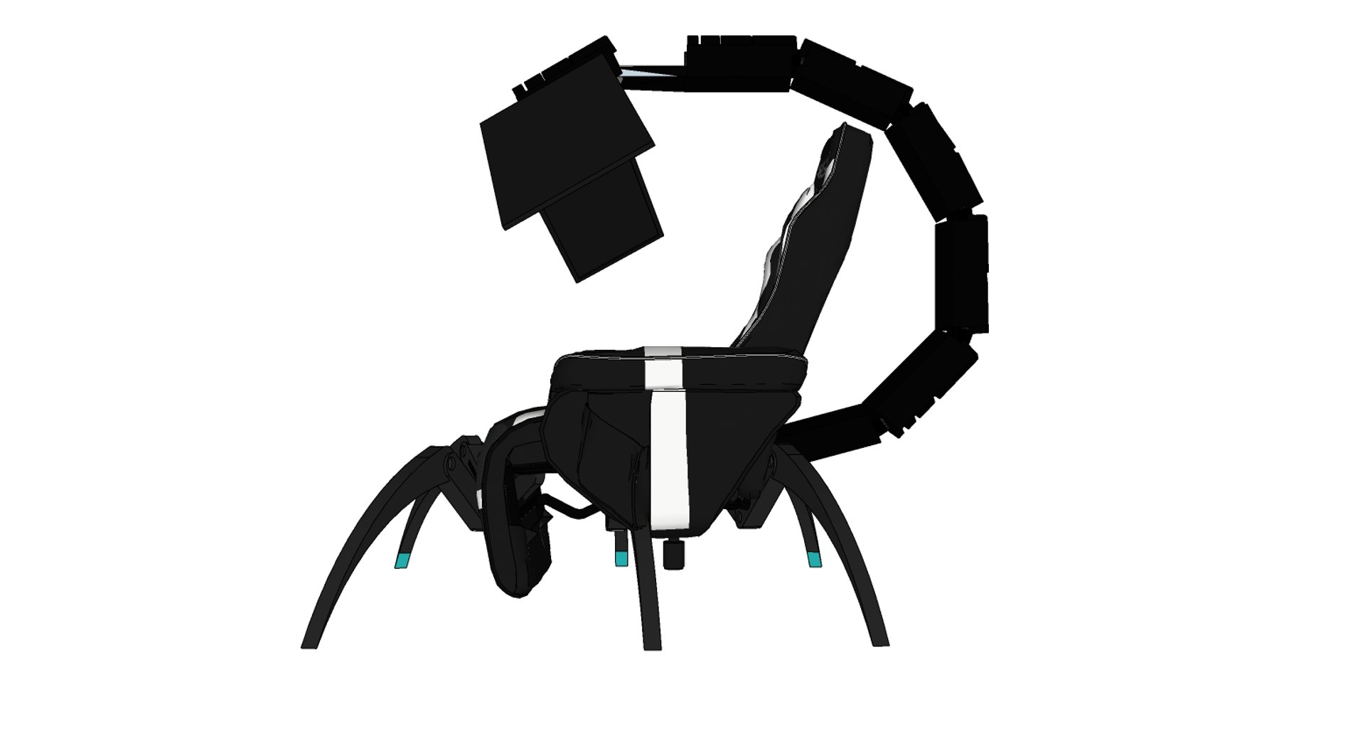 3D Scorpion Chair GeeScorpion Model - TurboSquid 2069505