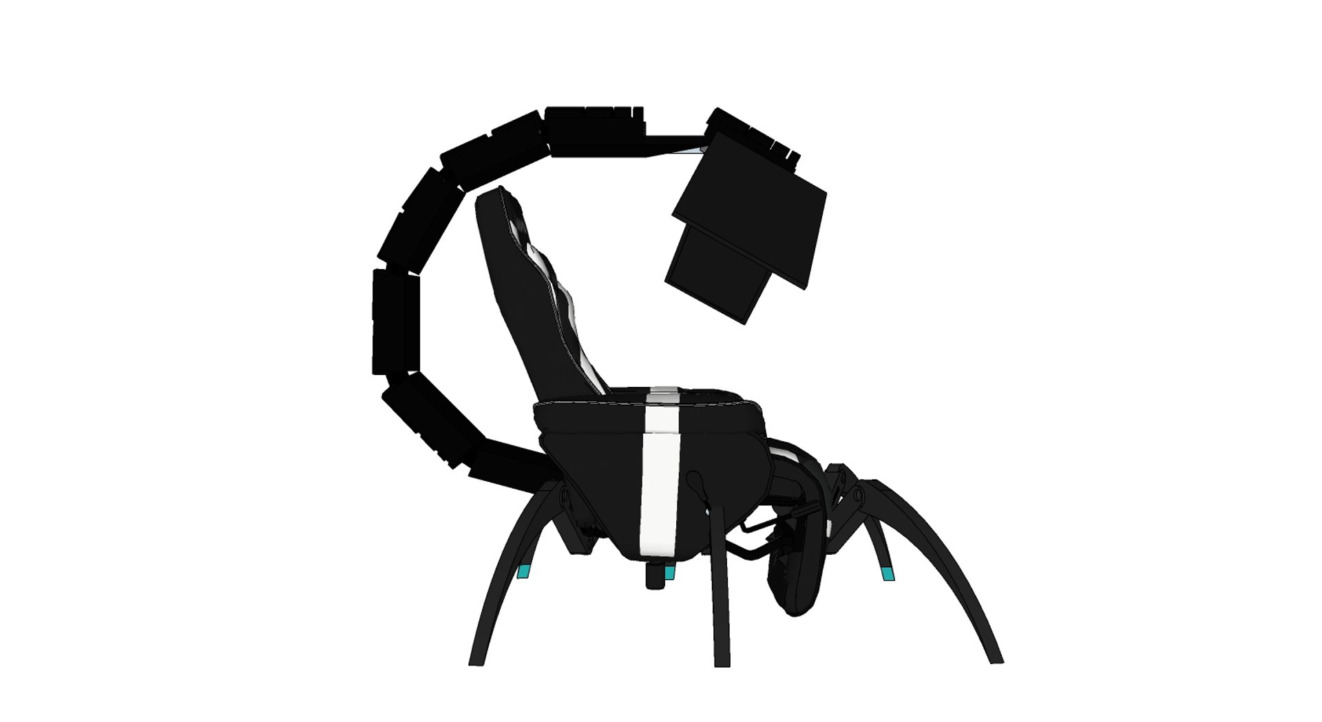 3D Scorpion Chair GeeScorpion Model - TurboSquid 2069505