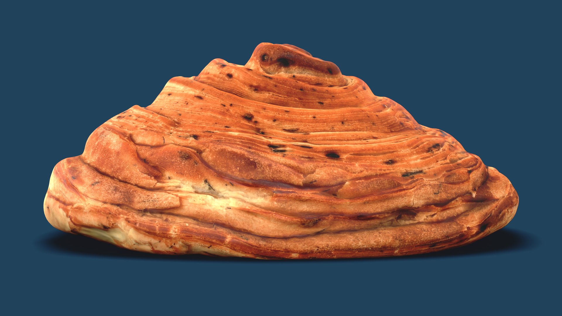 3D Model Puff Pastry Poll - TurboSquid 2227219