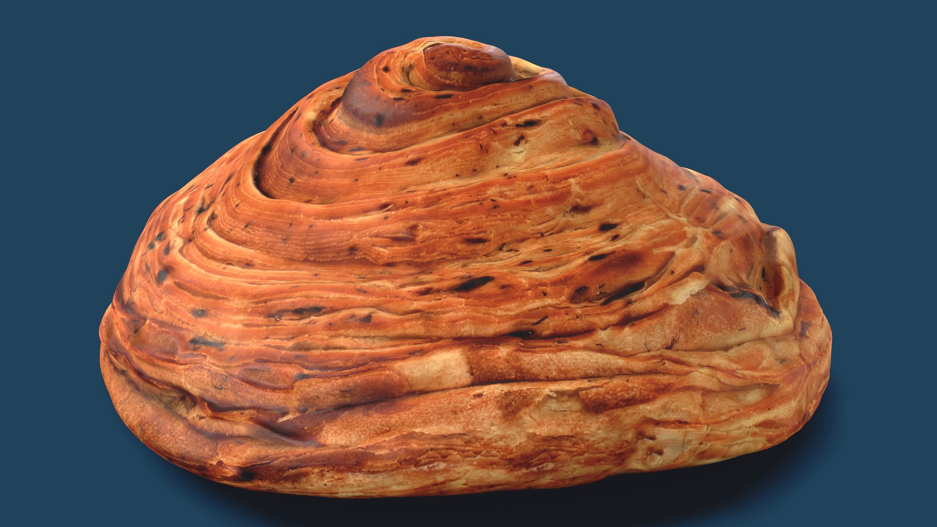 3D Model Puff Pastry Poll - TurboSquid 2227219