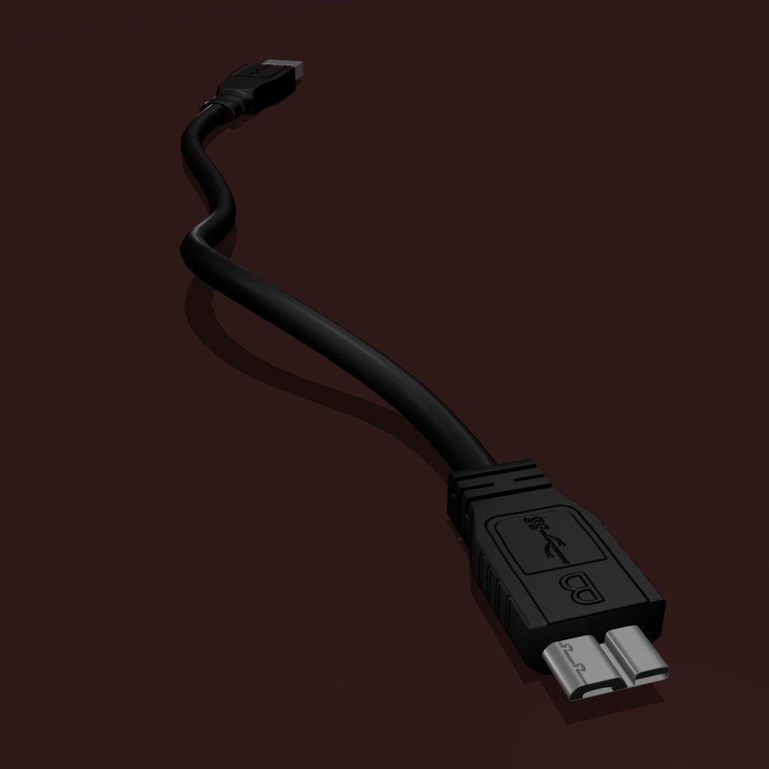 D External Transcend Tb Turbosquid