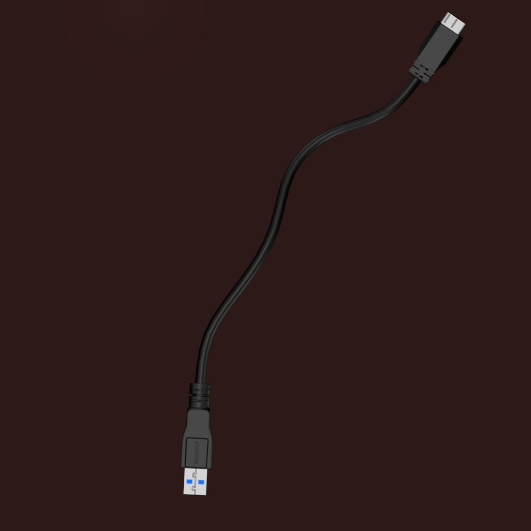 3D External Transcend 1 Tb - TurboSquid 1232779