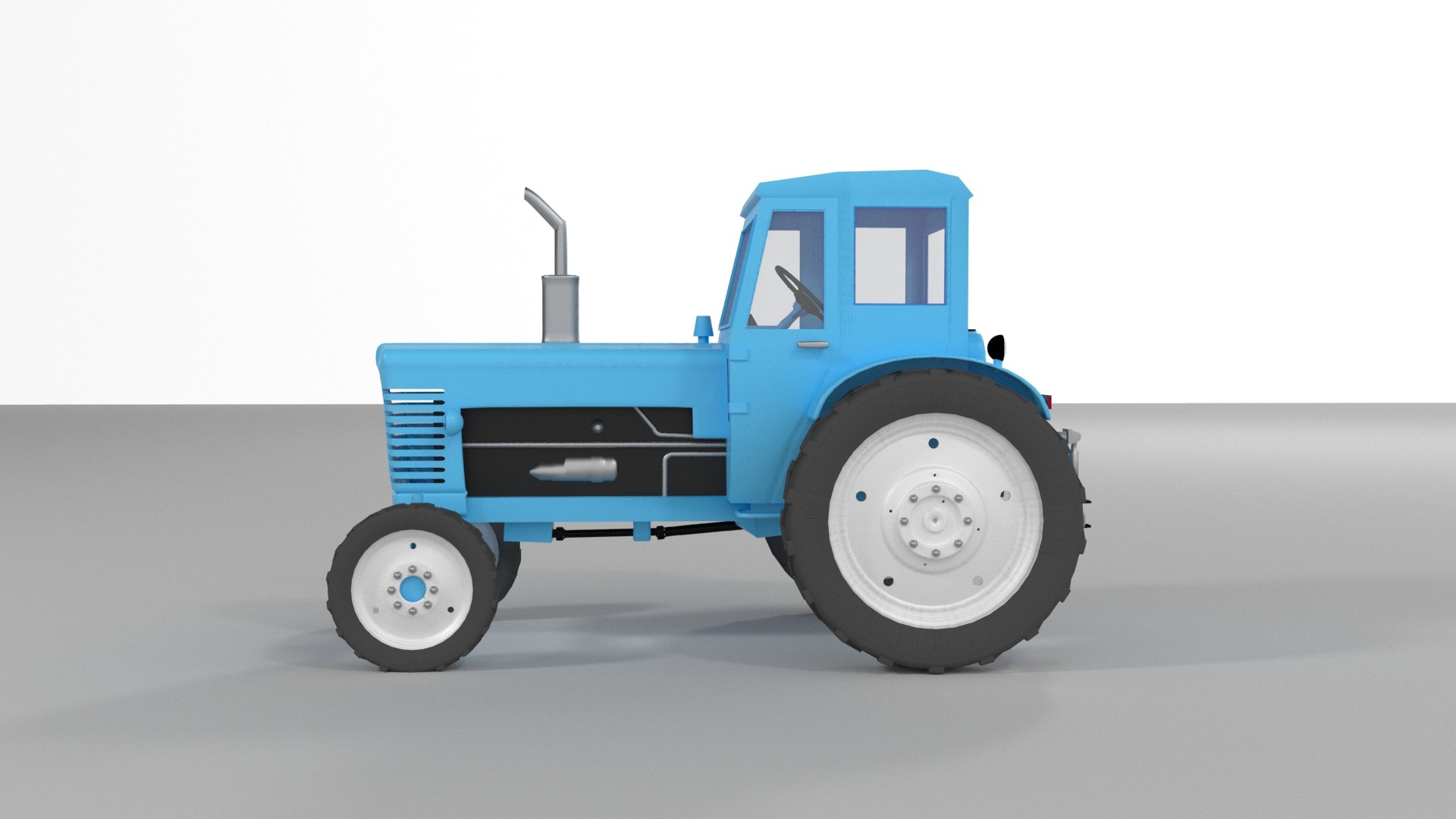 Tractor MTZ 52 3D - TurboSquid 2006446