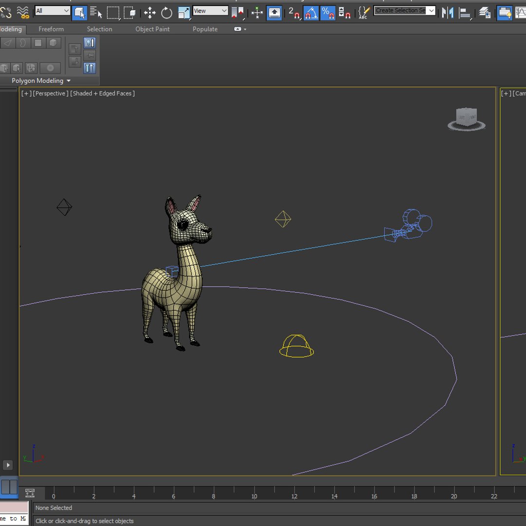 Llama Cartoon 3D Model - TurboSquid 1531792