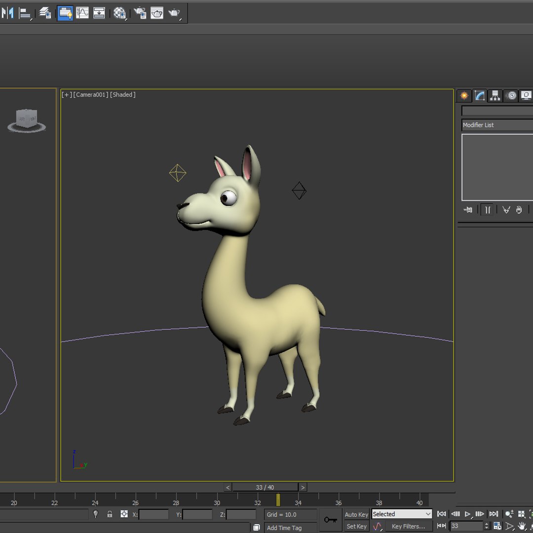 Llama Cartoon 3D Model - TurboSquid 1531792