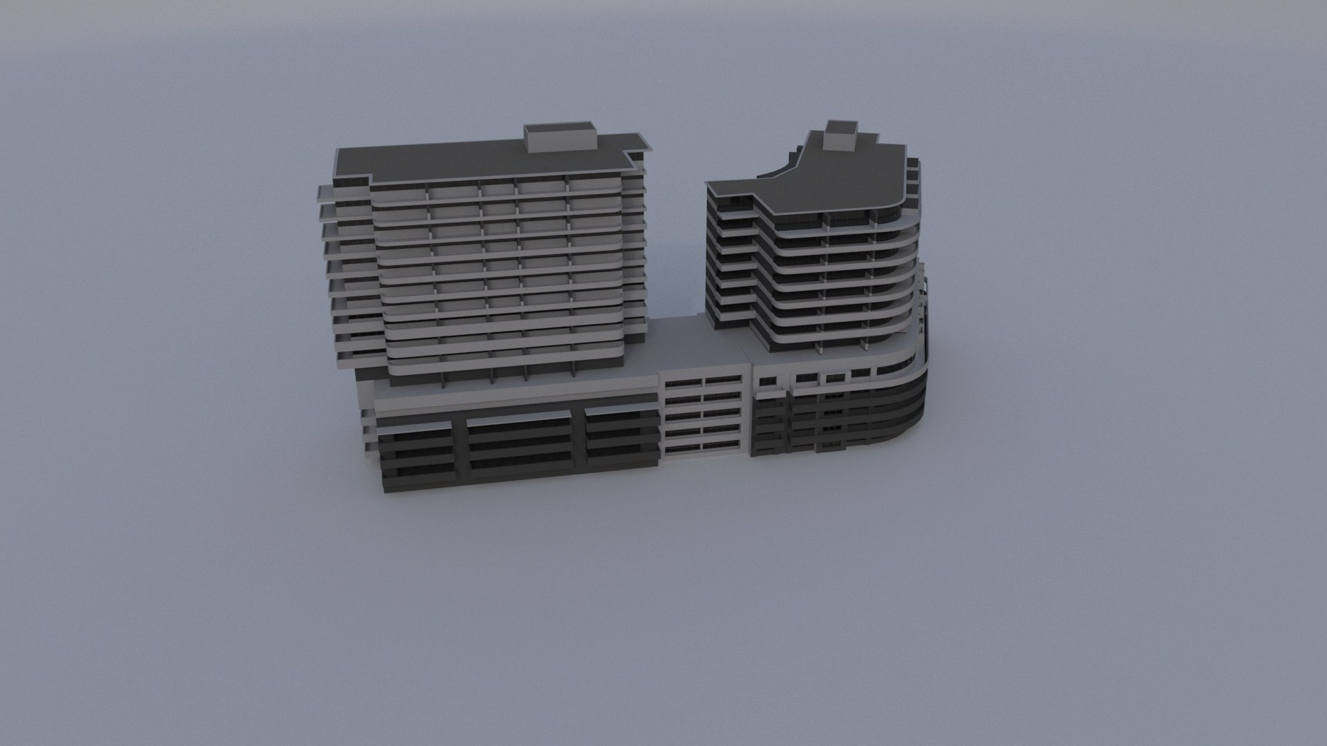 3D BuildingofficeV - TurboSquid 2312593