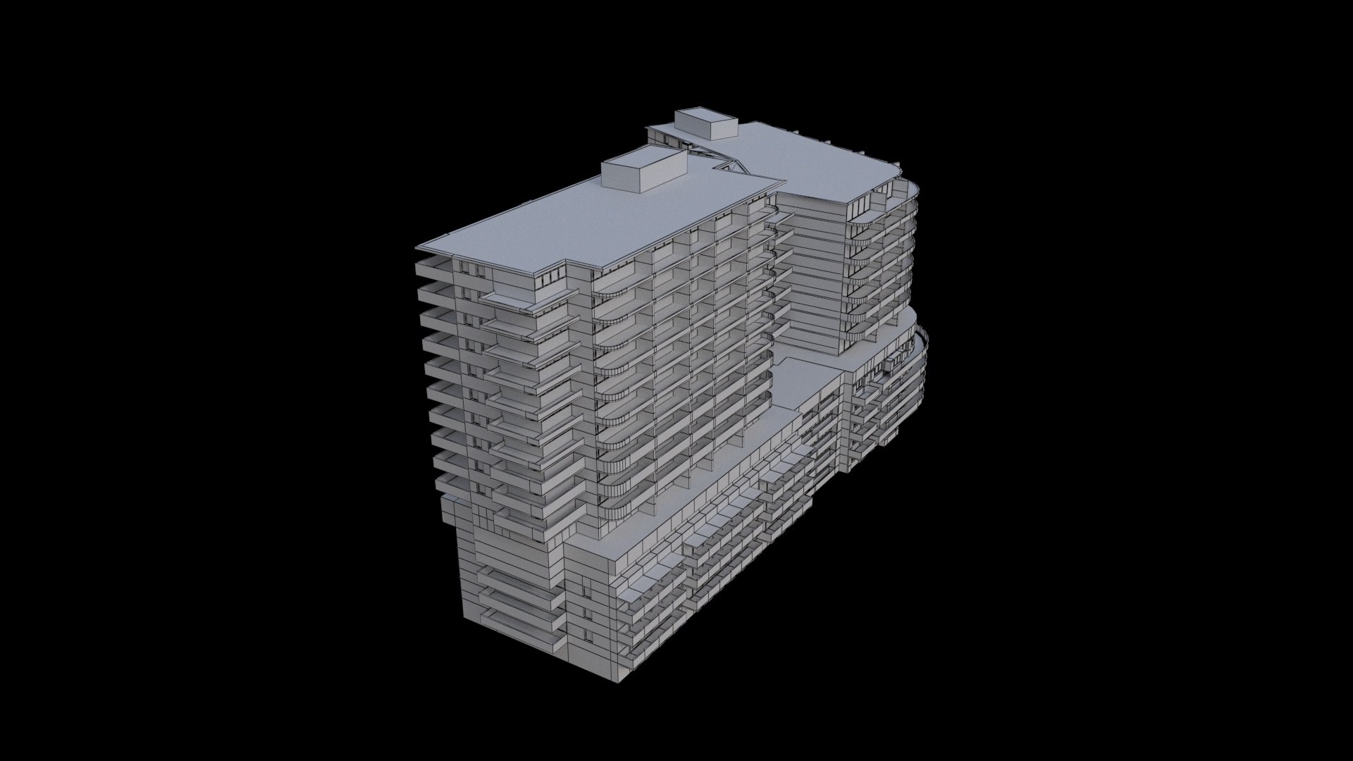 3D BuildingofficeV - TurboSquid 2312593