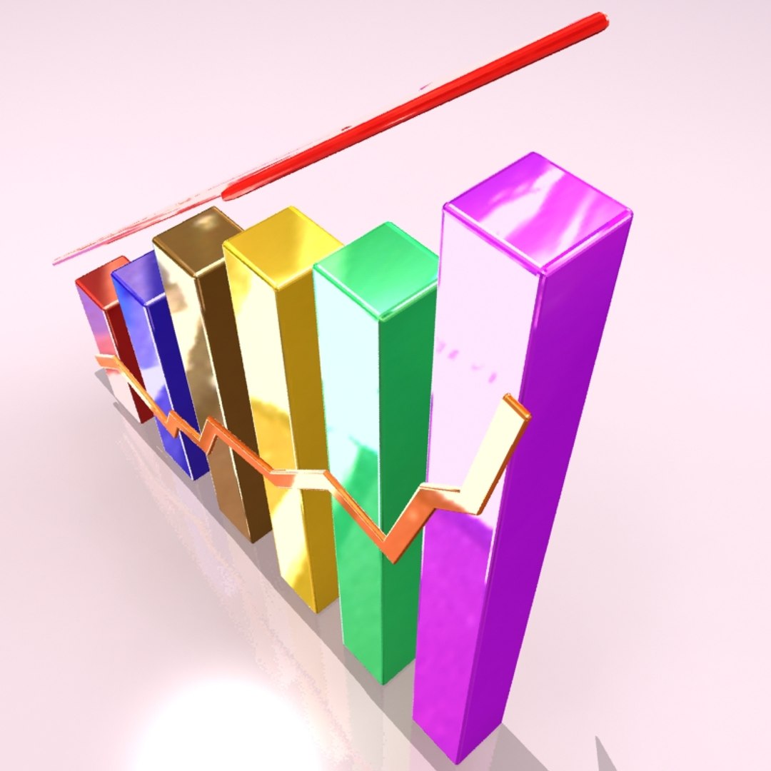 3d Business Graph