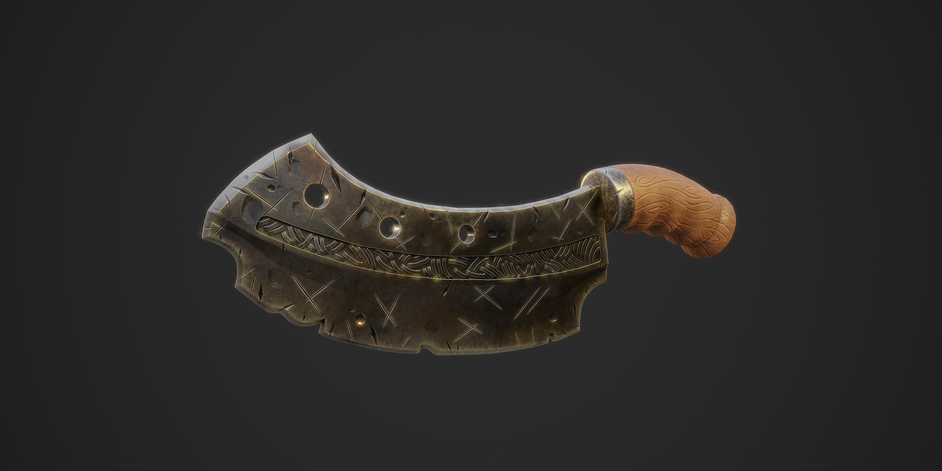 Hand Blade 3D Model - TurboSquid 2350896
