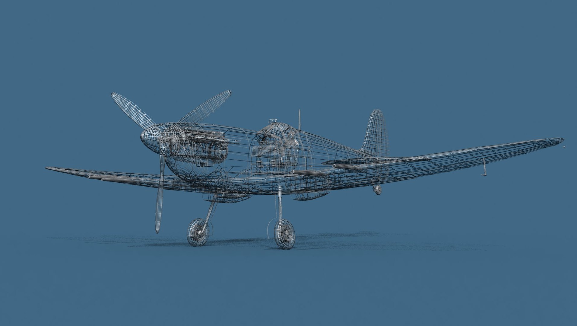 Supermarine Spitfire MkVI V01 3D Model - TurboSquid 1925147
