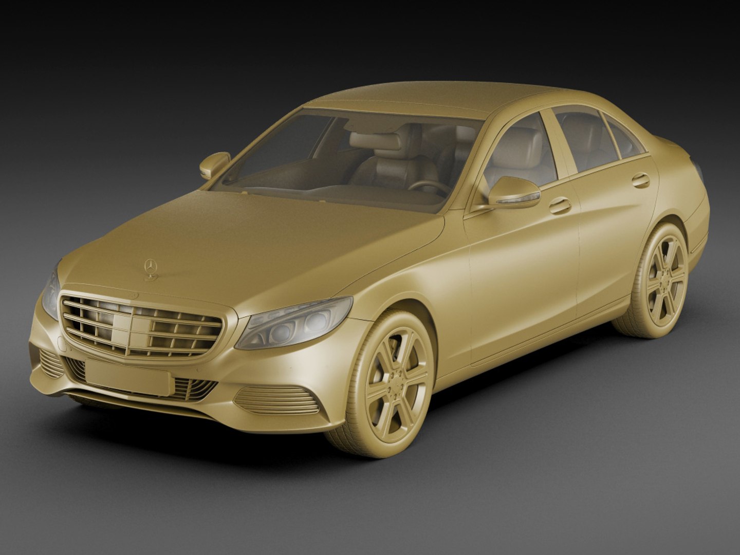 3d Mercedes C Class
