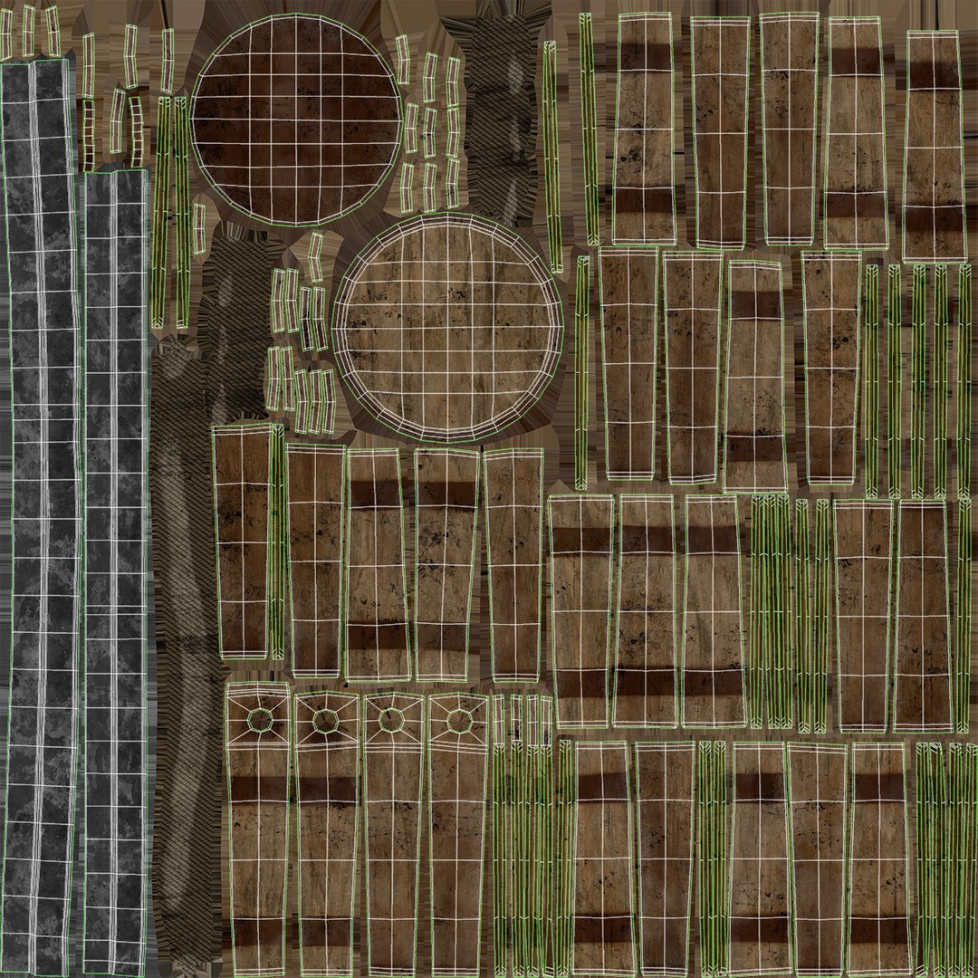 3D Medieval Bucket 8K PBR Textures - TurboSquid 2005220