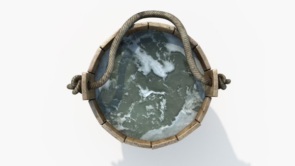 modelo 3d Medieval Bucket 8K PBR Textures - TurboSquid 2005220