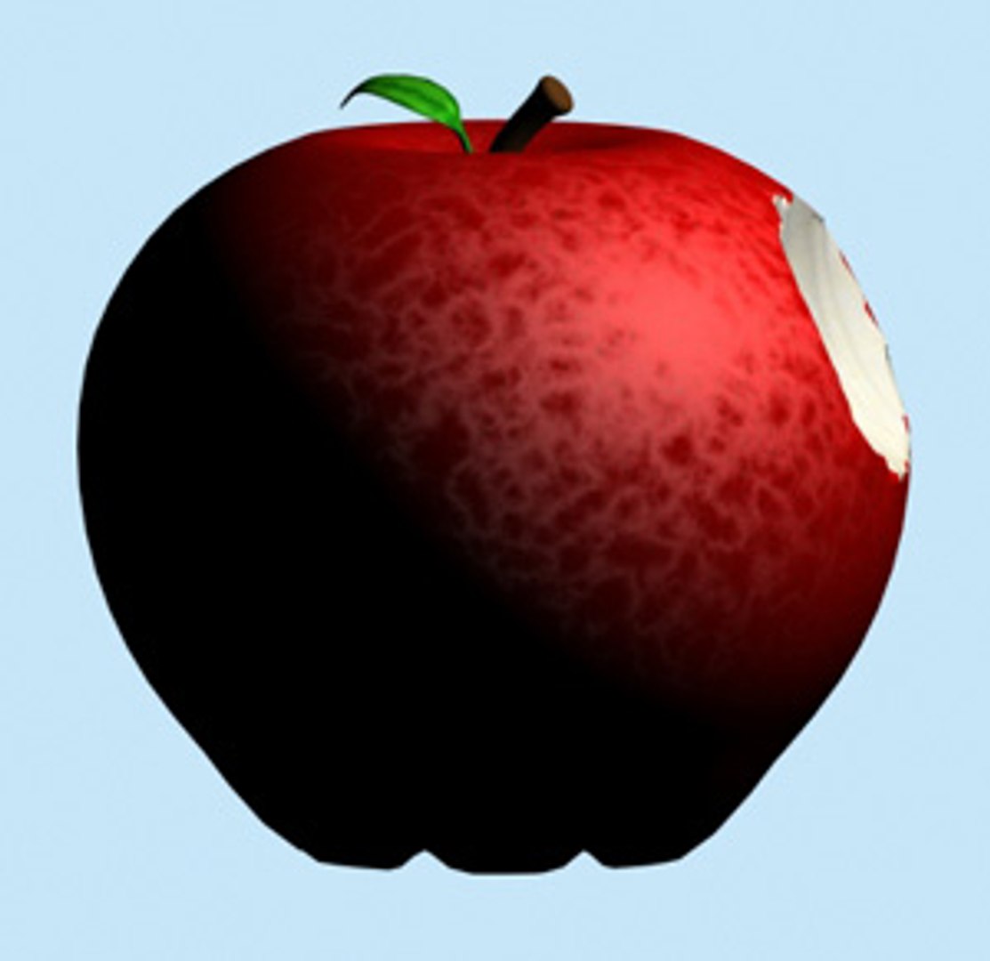 Apple Bite 3d Model