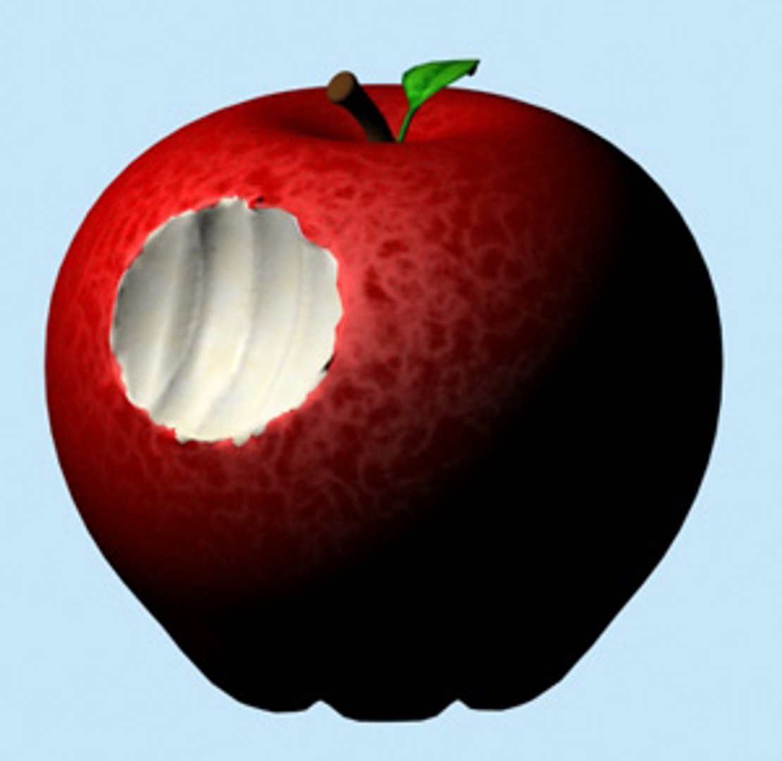 Apple Bite 3d Model