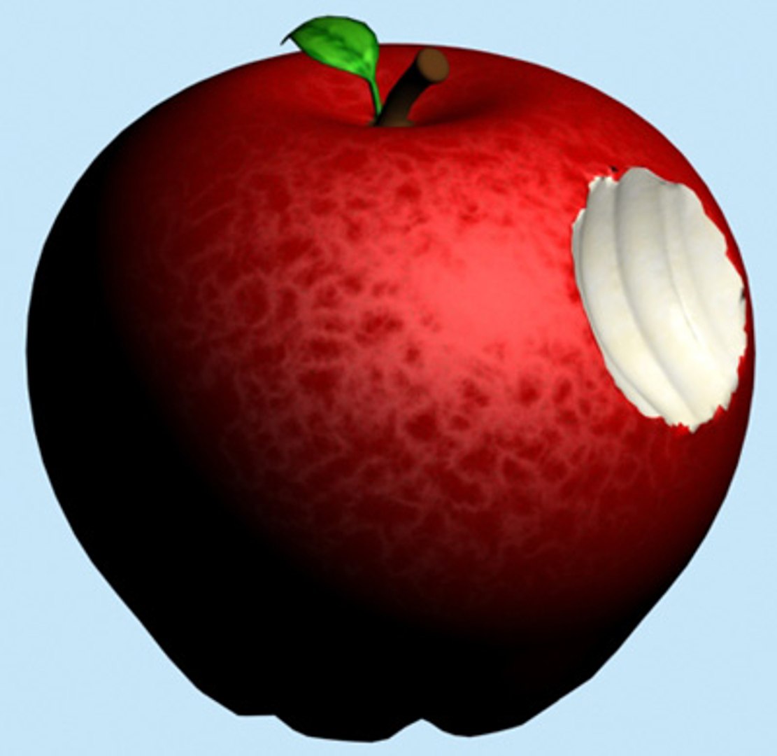 Apple Bite 3d Model