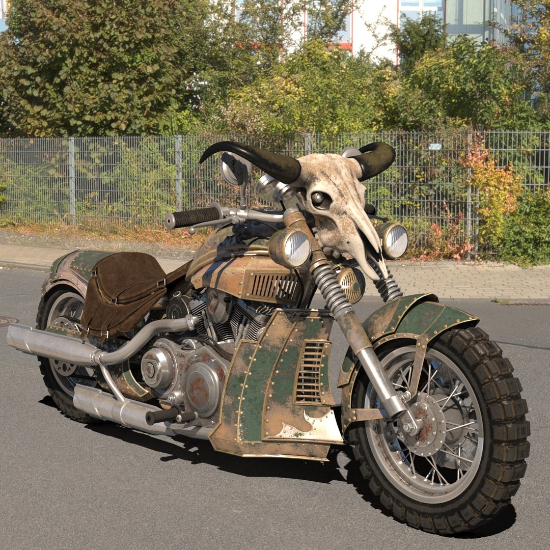 3D Fantasy Bike Model - TurboSquid 1272487