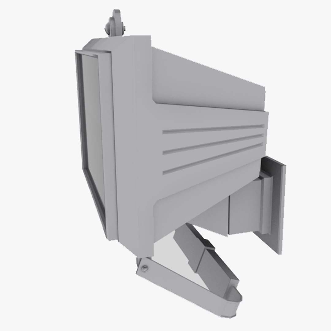 3d Exterior Floodlight Security Light