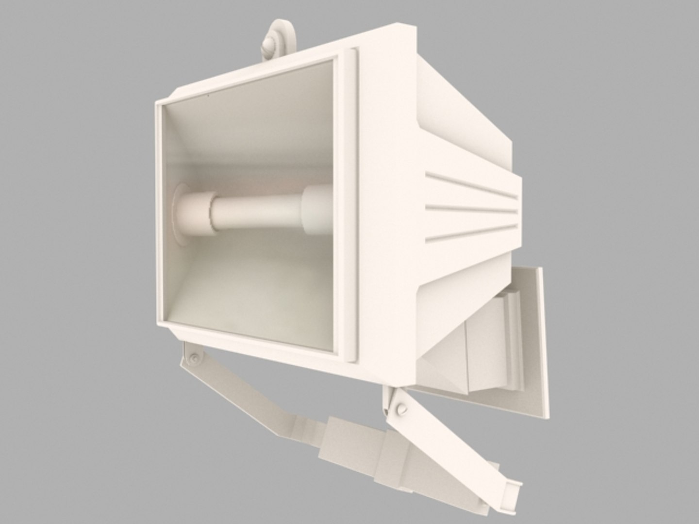 3d Exterior Floodlight Security Light