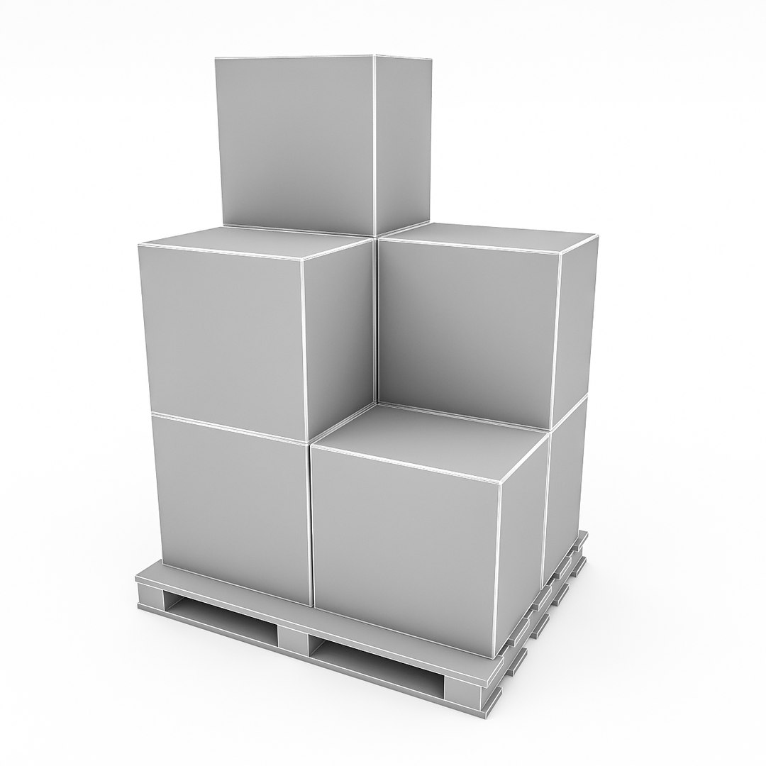 3D Warehouse Box Model - TurboSquid 1540870
