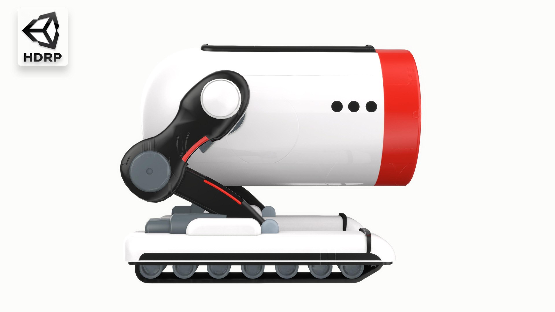 Detailed Robot Caterpillar 3d Model Unity Hdrp Model - TurboSquid 2211488