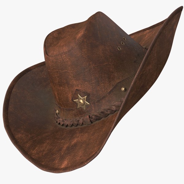 3D realistic cowboy hat pbr - TurboSquid 1670268