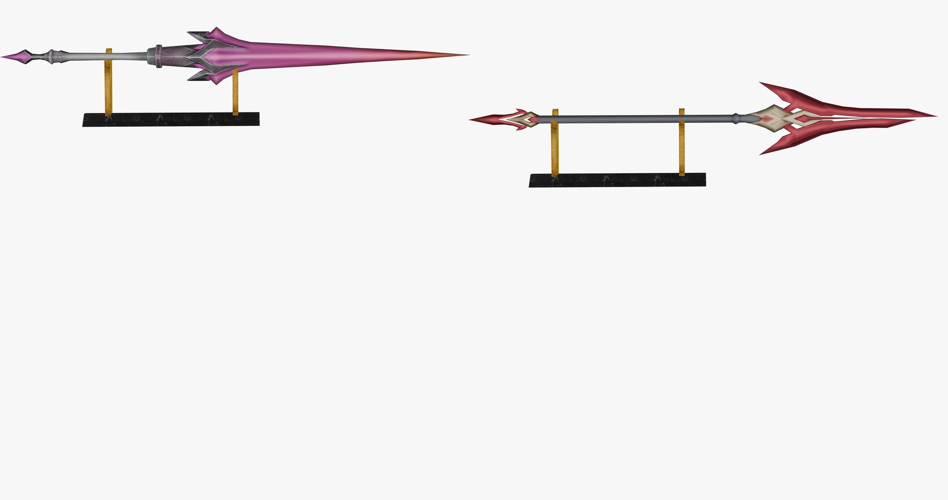 3D 20 STYLIZED SPEAR MODELS PACK 1 - LOW POLY - TurboSquid 2198022