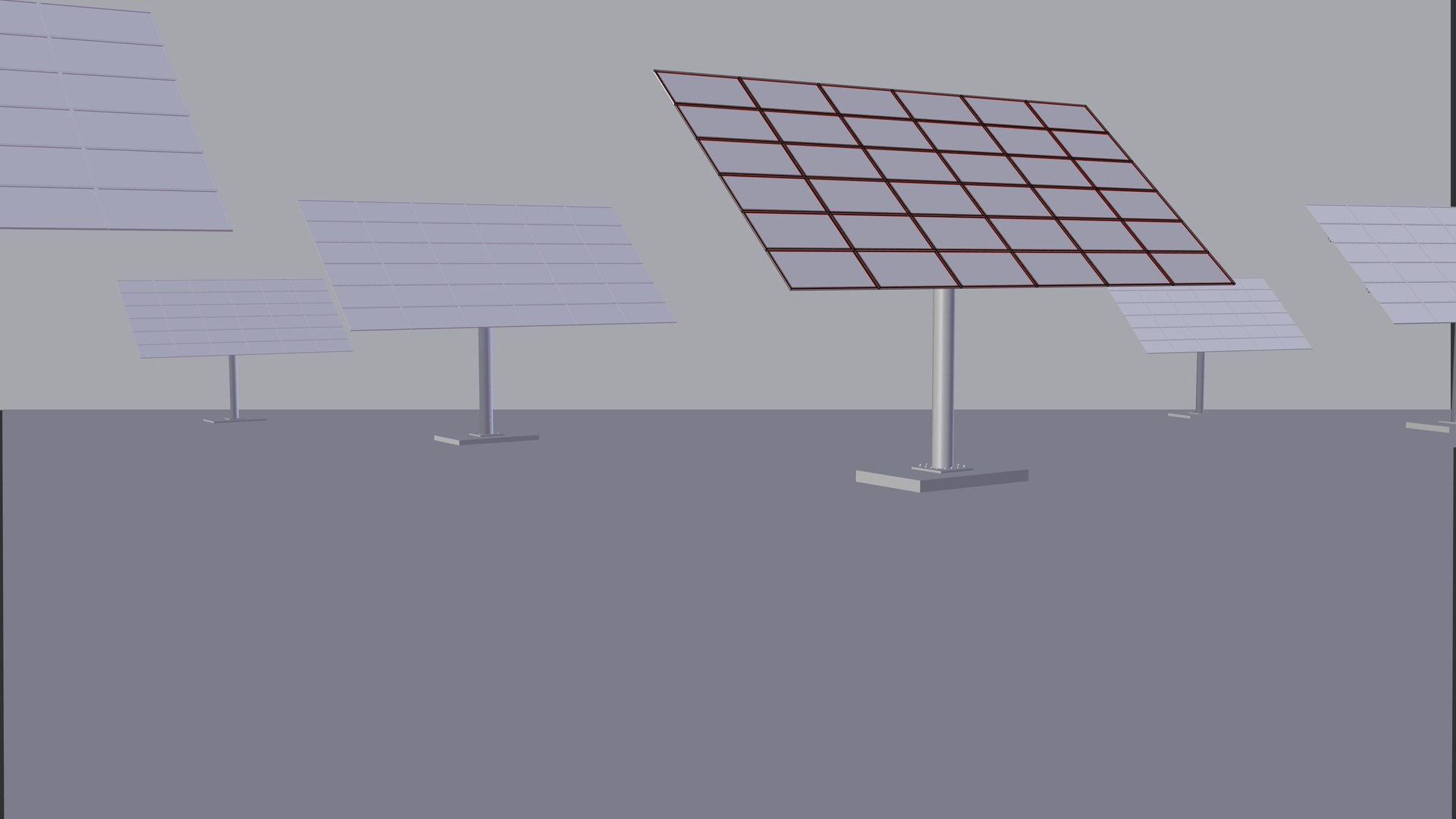 3D Sun Pv Solar Array - TurboSquid 1504231
