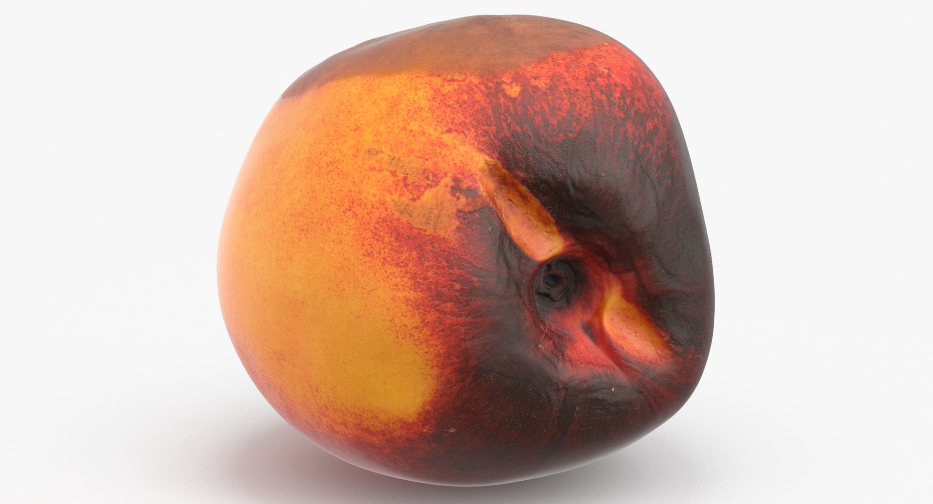 3D Nectarine Rotten 01 - TurboSquid 2071879