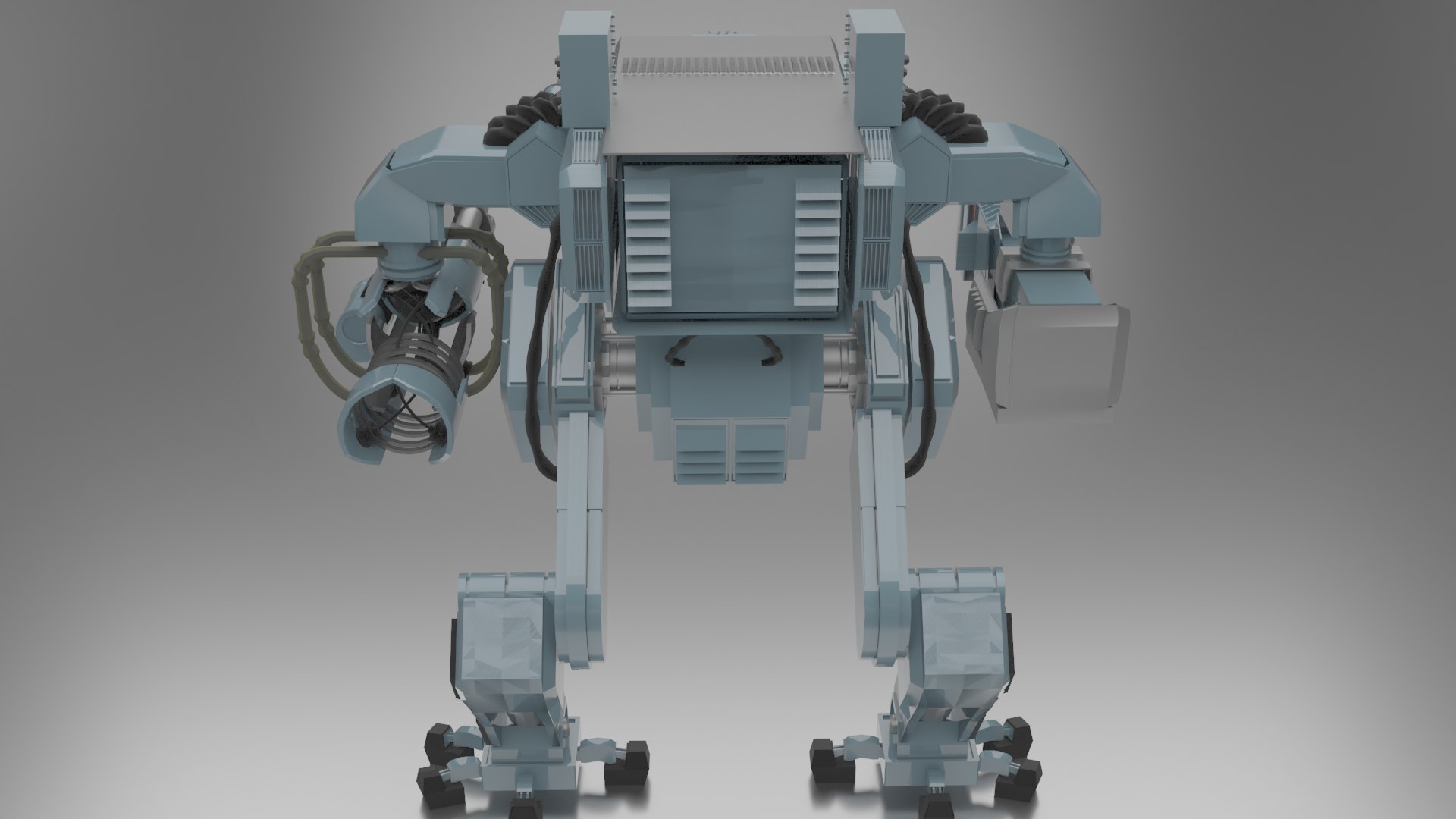 3D Robot Mesh Military Model - TurboSquid 1603513
