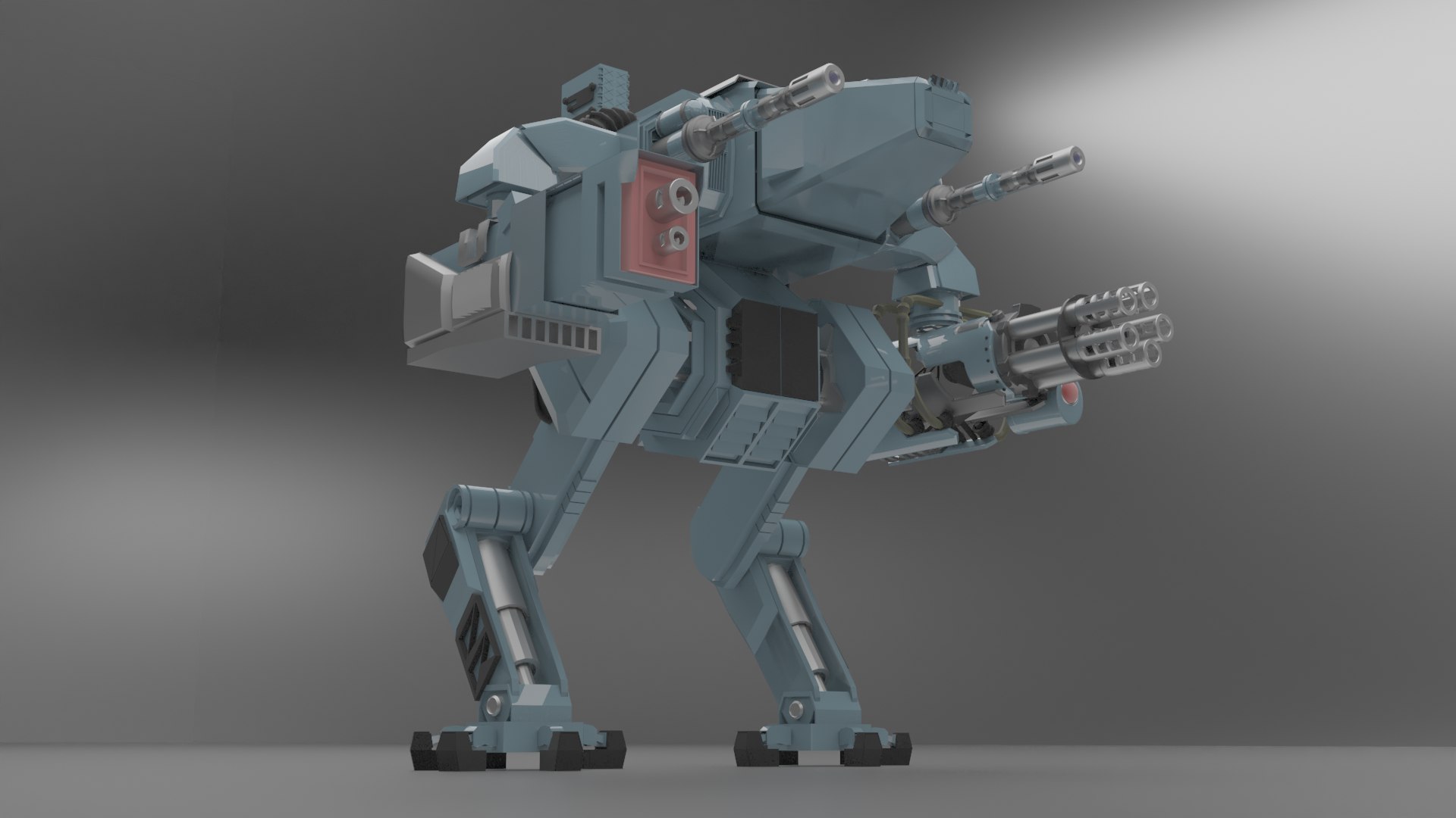 3D Robot Mesh Military Model - TurboSquid 1603513