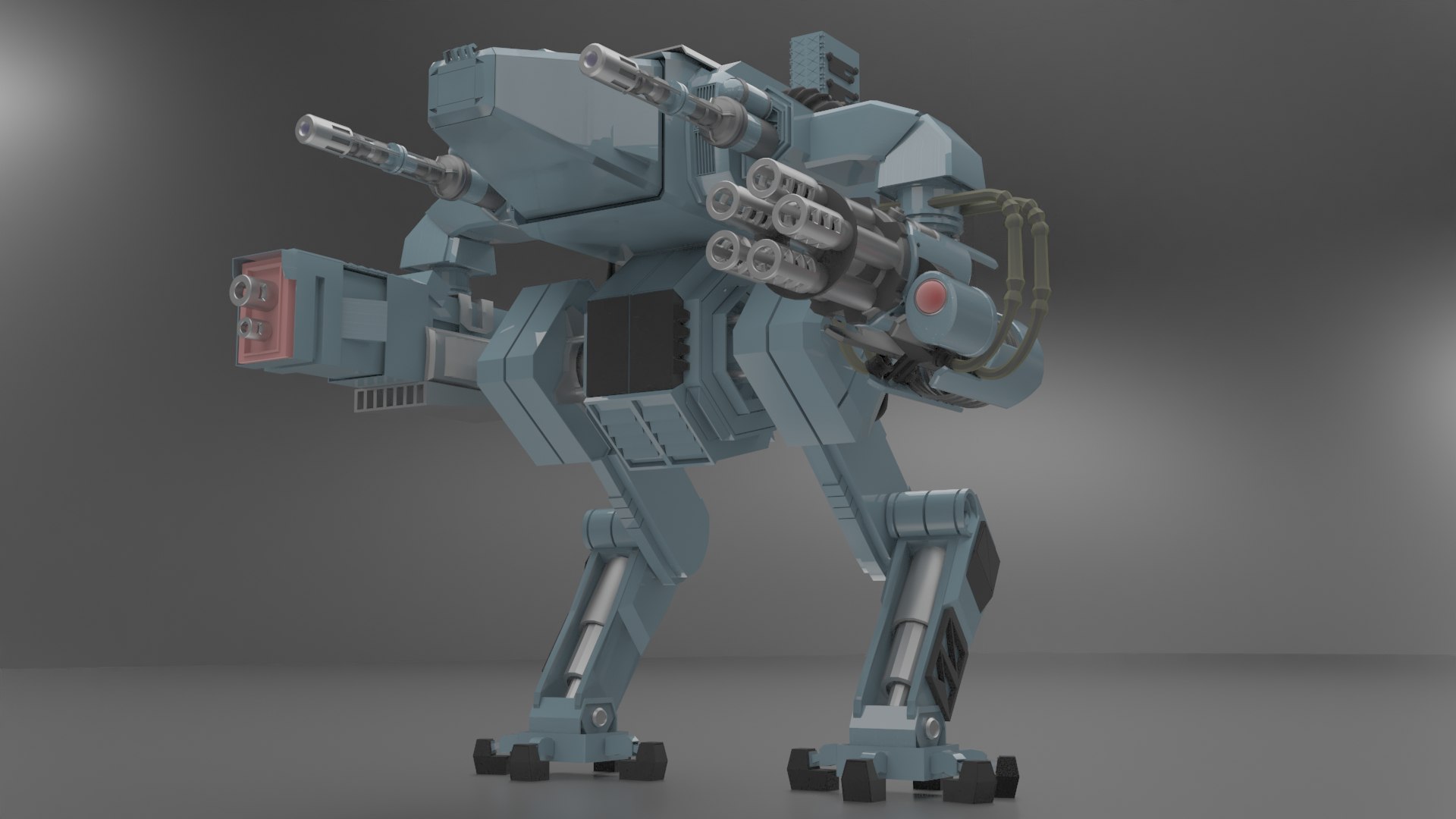 3D Robot Mesh Military Model - TurboSquid 1603513