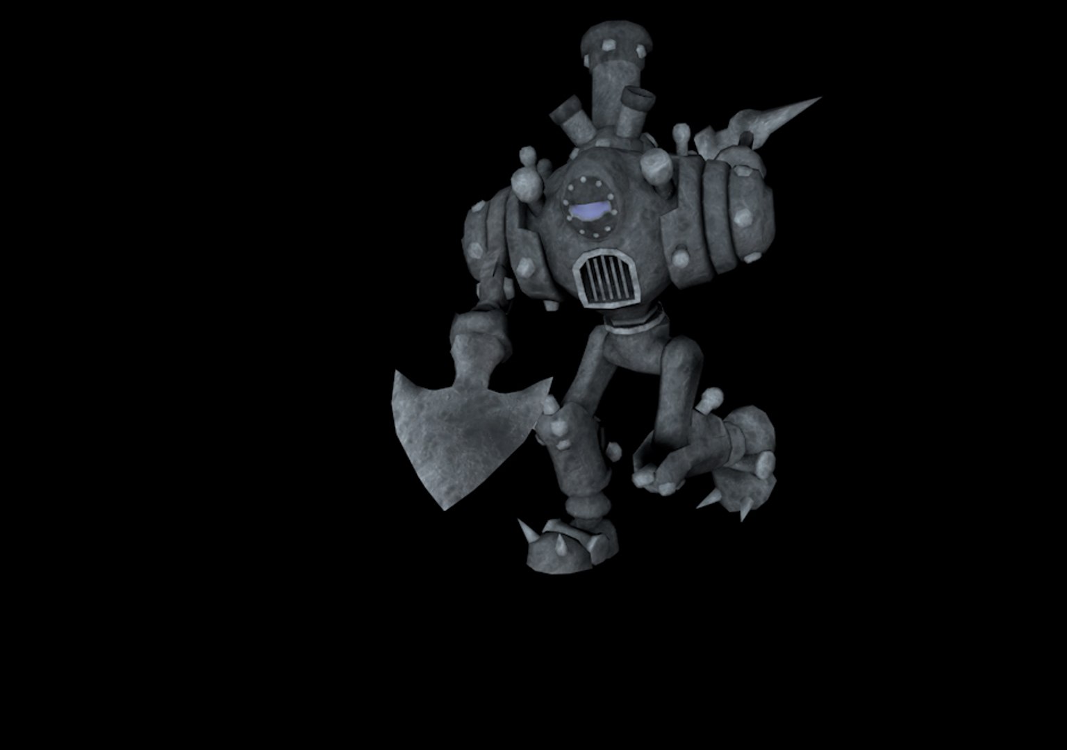 3d Steam Sentinel
