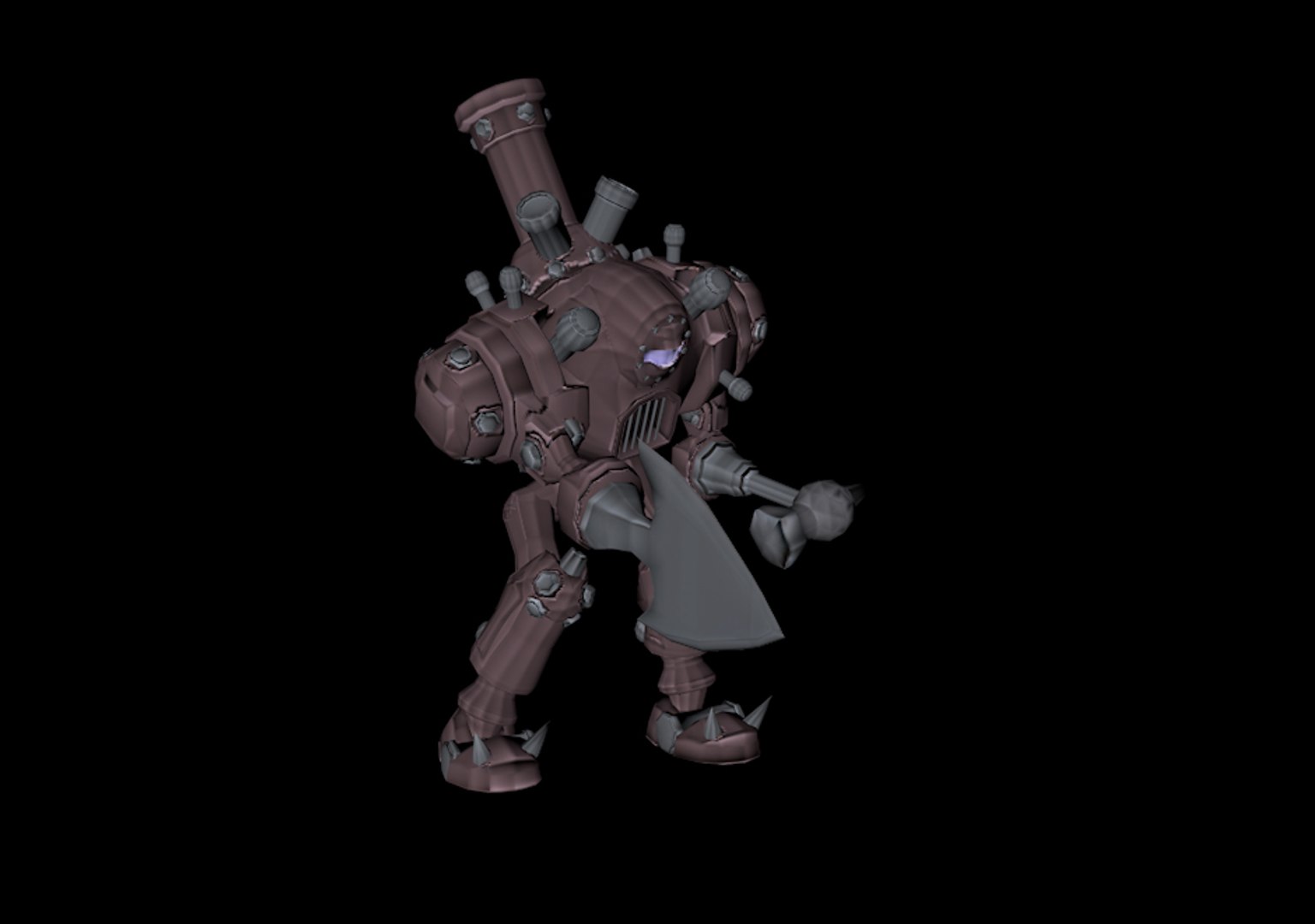 3d Steam Sentinel
